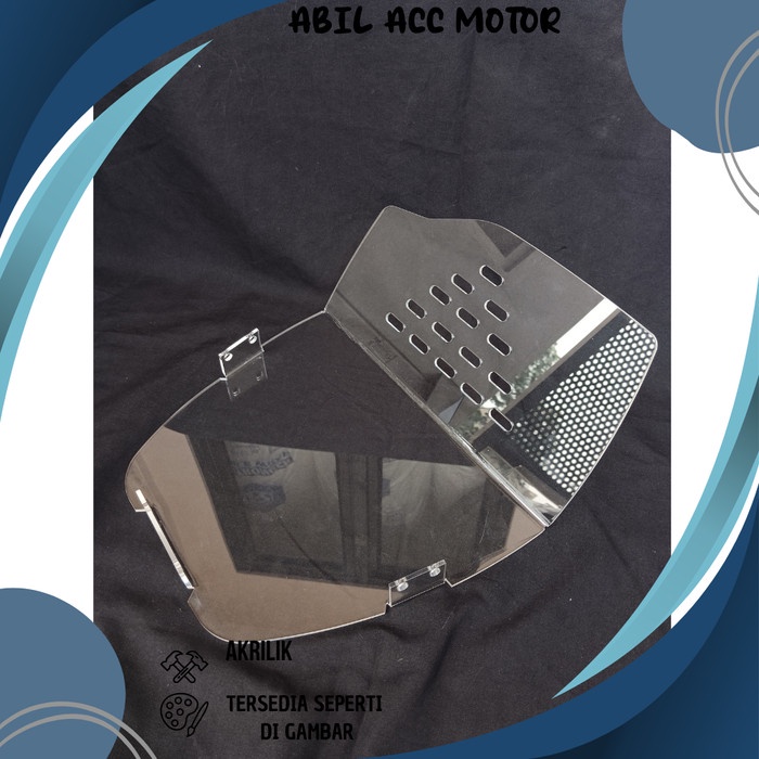 Jual DOWNDRAFT MOTOR PCX 160 PEMBATAS BOX BAGASI PCX AKRILIK ...