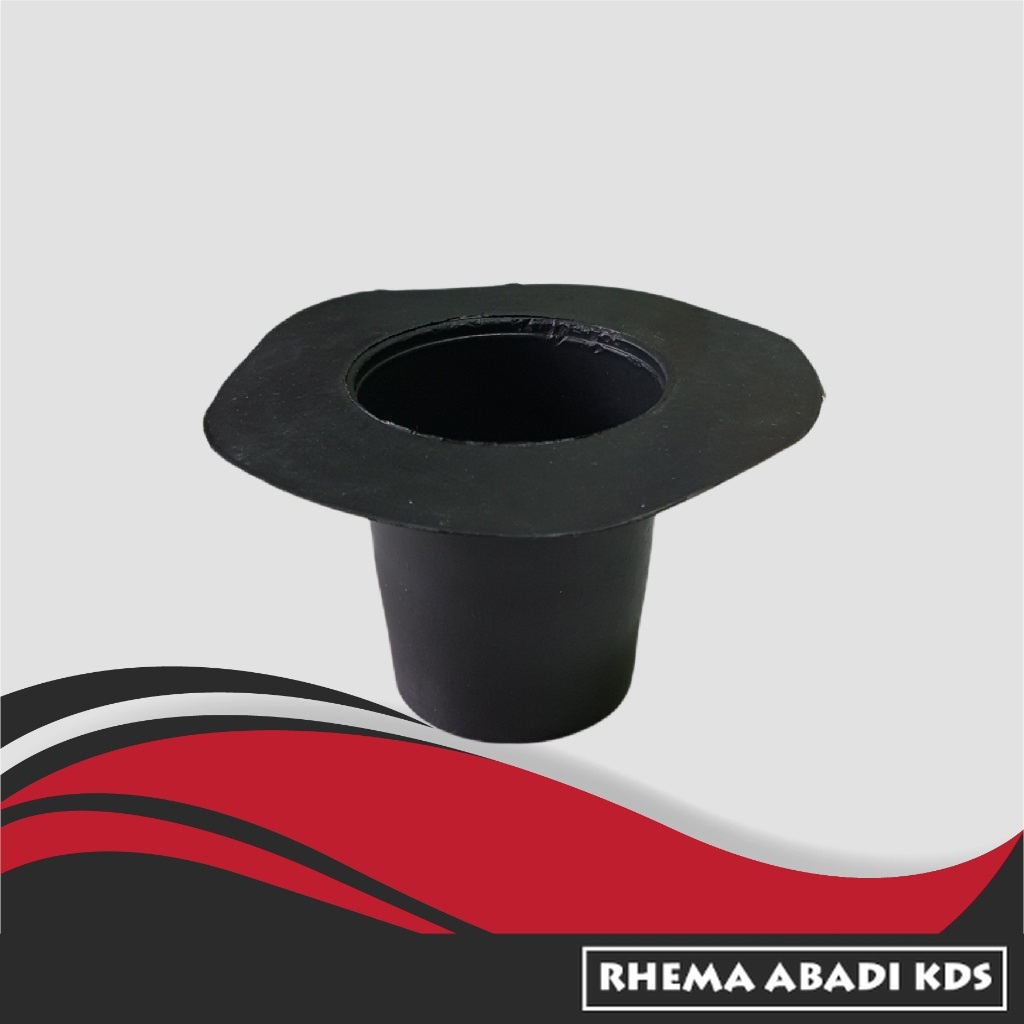 Jual Fitting Sambungan Pralon Pipa Pvc - Corong Karet Talang Air Hitam ...