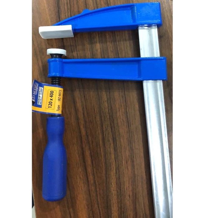 Jual Clamp F 20cm / Klem F 120mm x 200mm / Alat Catok Press F Kayu BZ ...