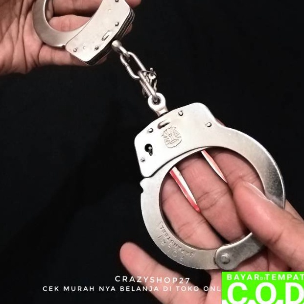 Jual COD HARGA SPESIAL BORGOL TANGAN / HANDCUP / BORGOL SUNGGUHAN ...