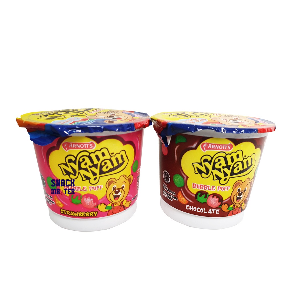 Jual Nyam Nyam Bubble Puff Rice Crispy - Netto 18 gr. | Shopee Indonesia