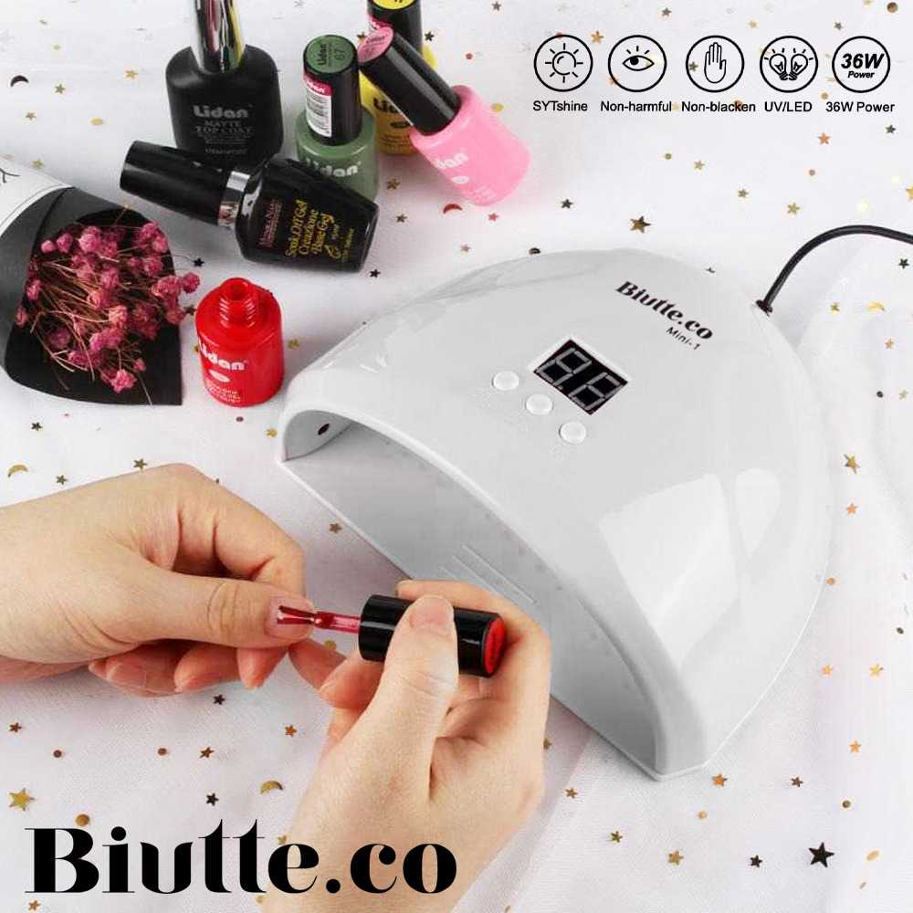 Jual Biutte.co Pengering Kutek Kuku UV LED Nail Dryer 36W - Mini-1 | Shopee Indonesia