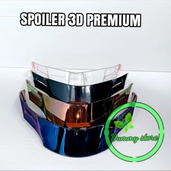 Jual SPOILER 3D IRIDIUM HELM ALV ULTRON | KUALITAS PREMIUM! | Shopee ...