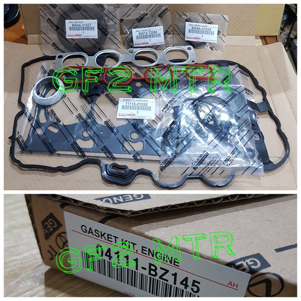 Jual paking full set gasket full set grand new avanza 1300cc veloz xenia dual vvti sigra calya ...