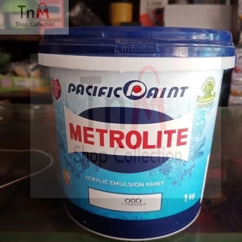 Jual CAT TEMBOK METROLITE 1 KG WARNA PUTIH | Shopee Indonesia