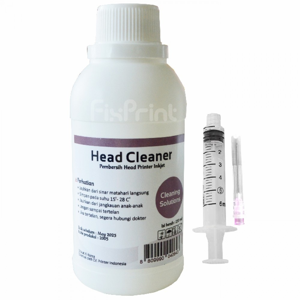 Jual Head Cleaner Premium 250ml Cleaning Printhead Printer Premium ...