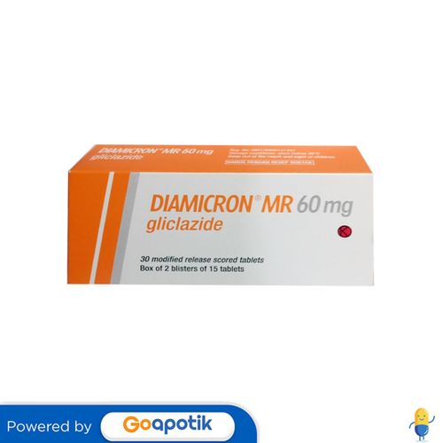 Jual Diamicron Mr 60 Mg Box 30 Tablet | Shopee Indonesia