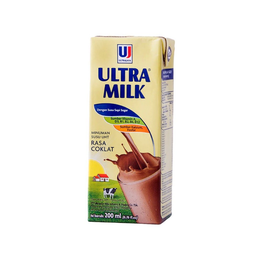 Jual ULTRA MILK UHT 200ML | Shopee Indonesia