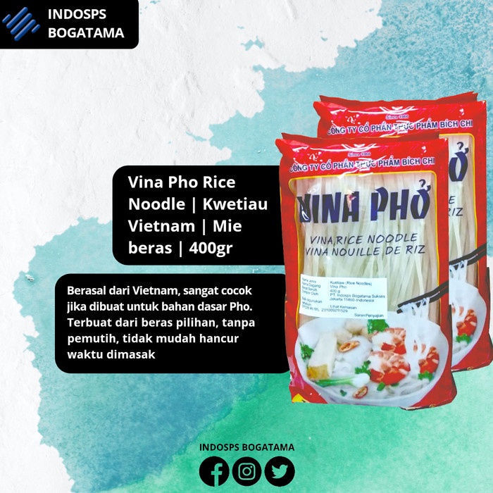 Jual VINA PHO RICE NOODLE 400gr | Shopee Indonesia