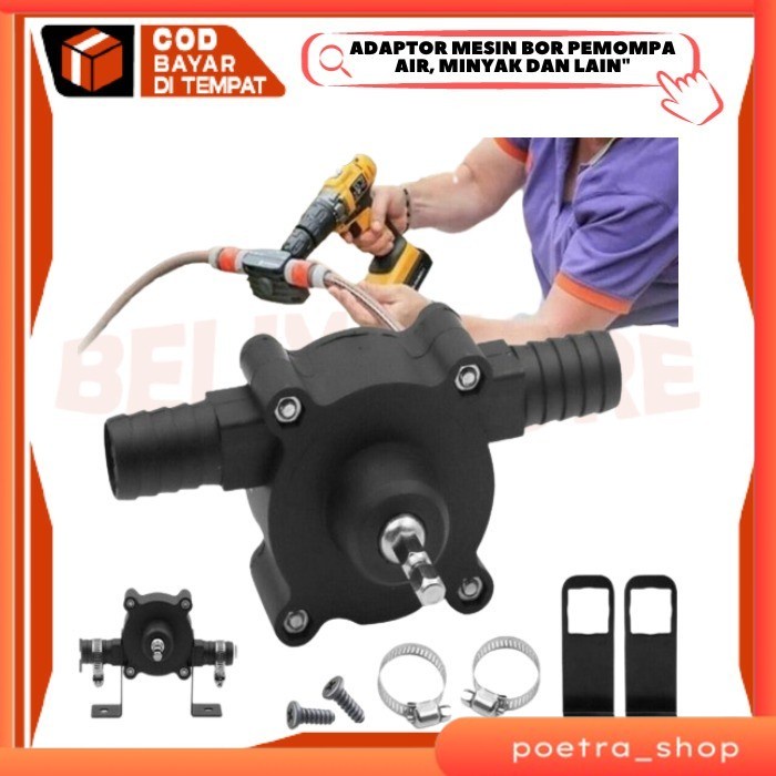 Jual Adaptor Mesin Bor Baterai / Listrik Jadi Mesin Pompa Air DAN ...