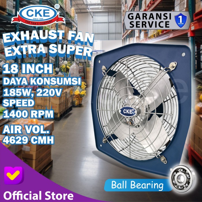 Jual Kipas Exhaust Fan Extra Strong 18" Inch Penyedot Udara Heavy Duty ...