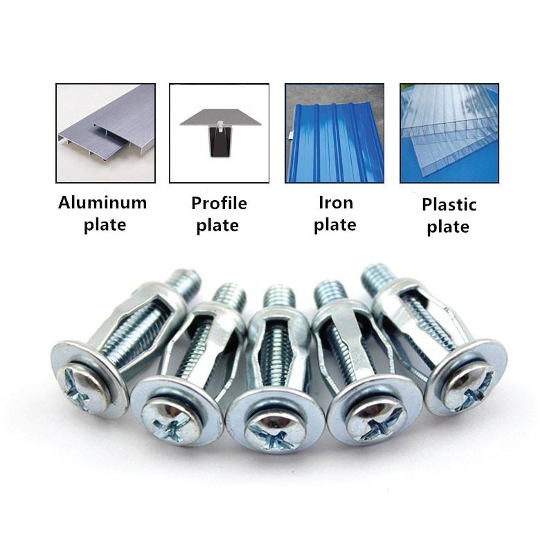 Jual Sekrup Kelopak Jack Nuts Skrup Rivet Metal Fisher M4/M5/M6 Mur ...