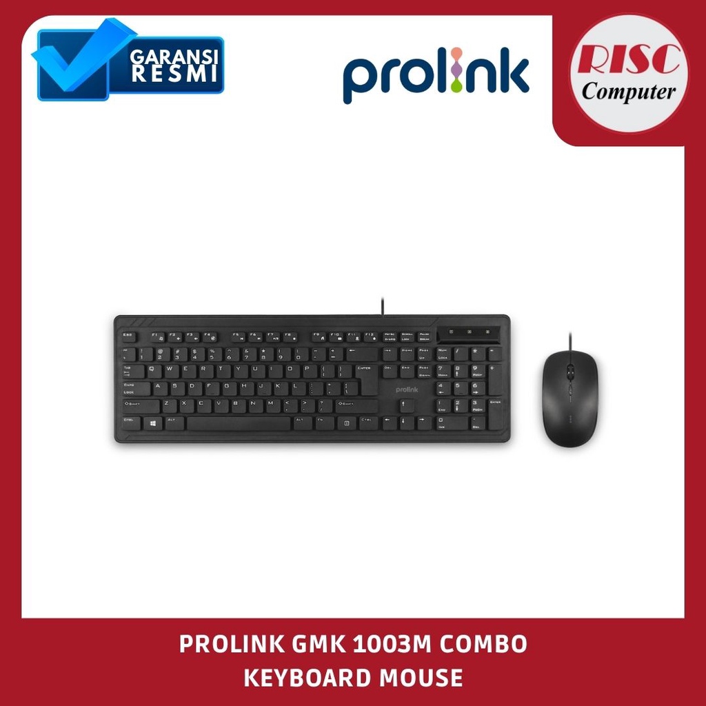 Jual PROLINK GMK1003M Combo Keyboard Mouse Wired USB | Shopee Indonesia