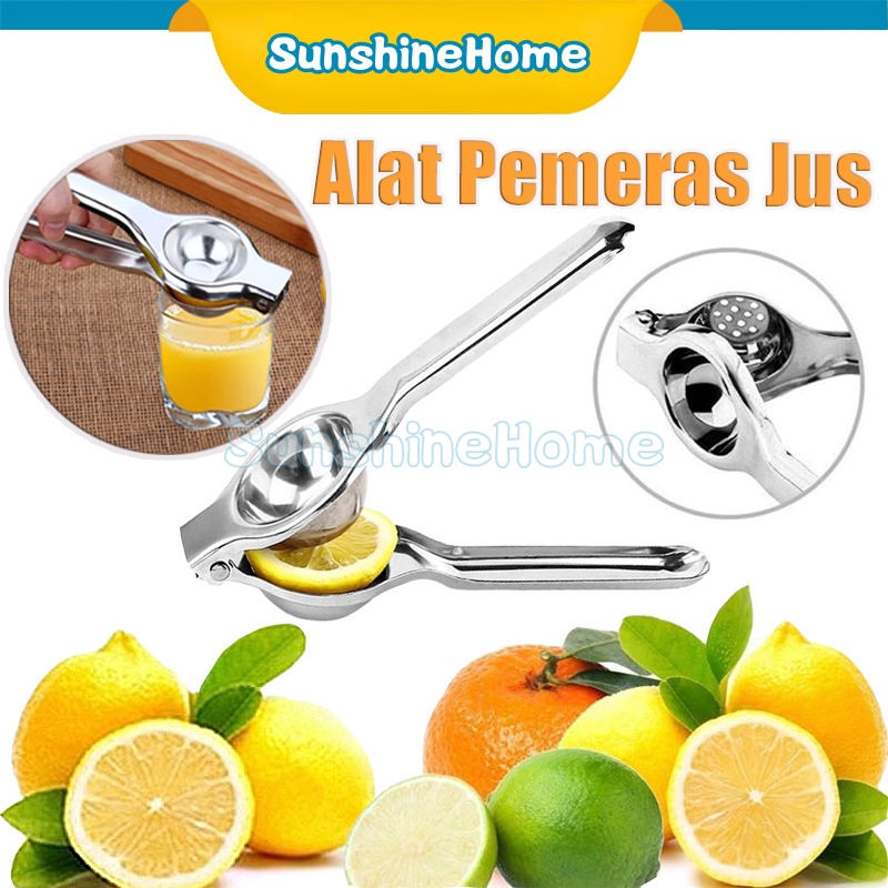 Jual Alat Peras Jeruk Stainless Steel / Lemon Juicer Orange Extractor ...