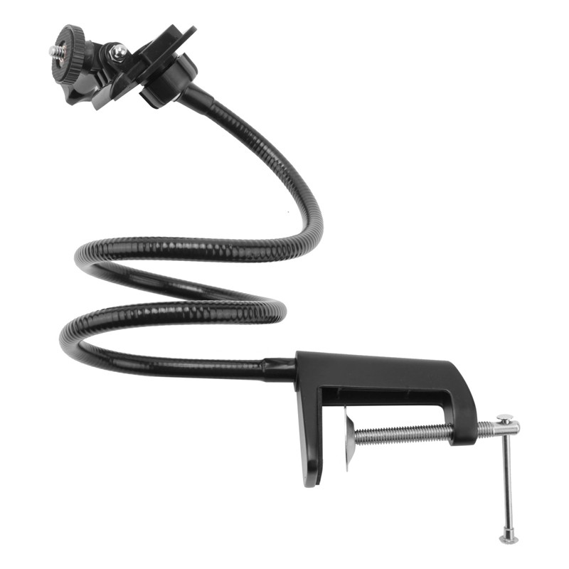 Jual Camera Bracket With Enhanced Desk Jaw Clamp Flexible Gooseneck ...