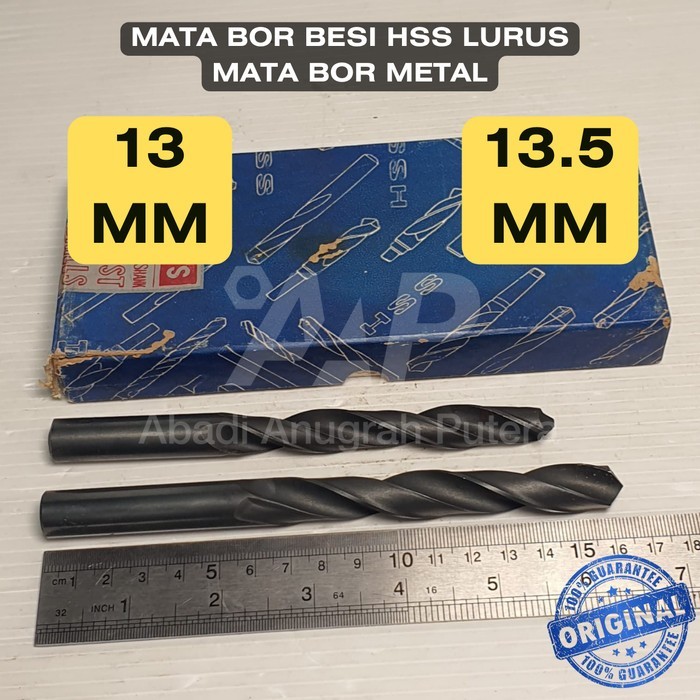 Jual Mata Bor Besi 13mm 13.5mm HSS Lurus Mata Bor CHUAN BRAND | Shopee ...