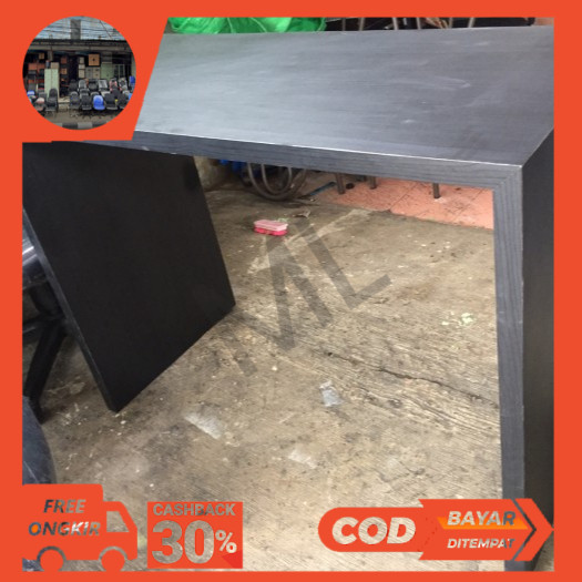 Jual Meja Kantor / meja kerja minimalis kayu Multiplex 120x60x75 ...