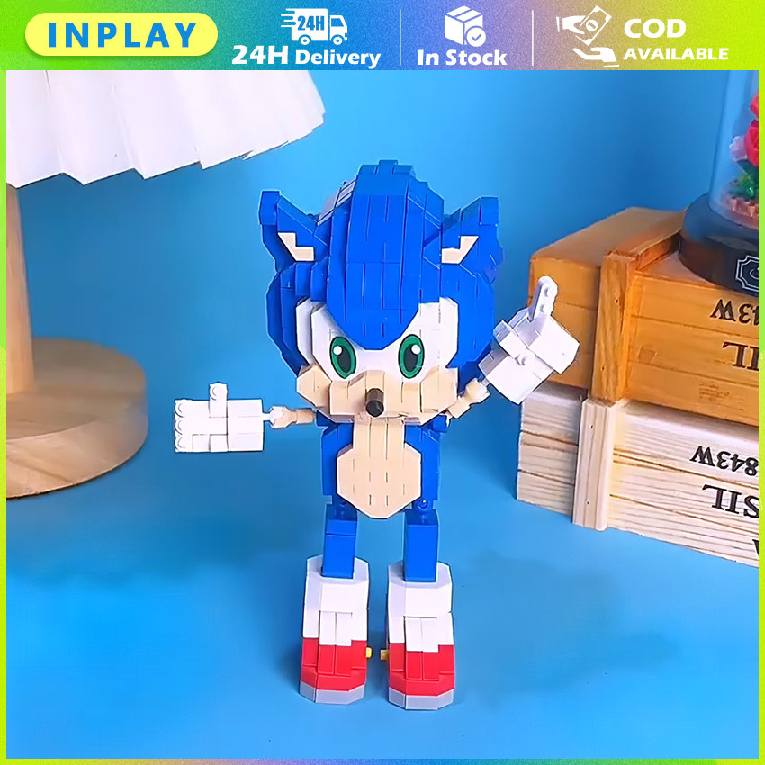 Jual Sonic Mini Block Toy / DIY Balok Susun Karakter Anime untuk ...