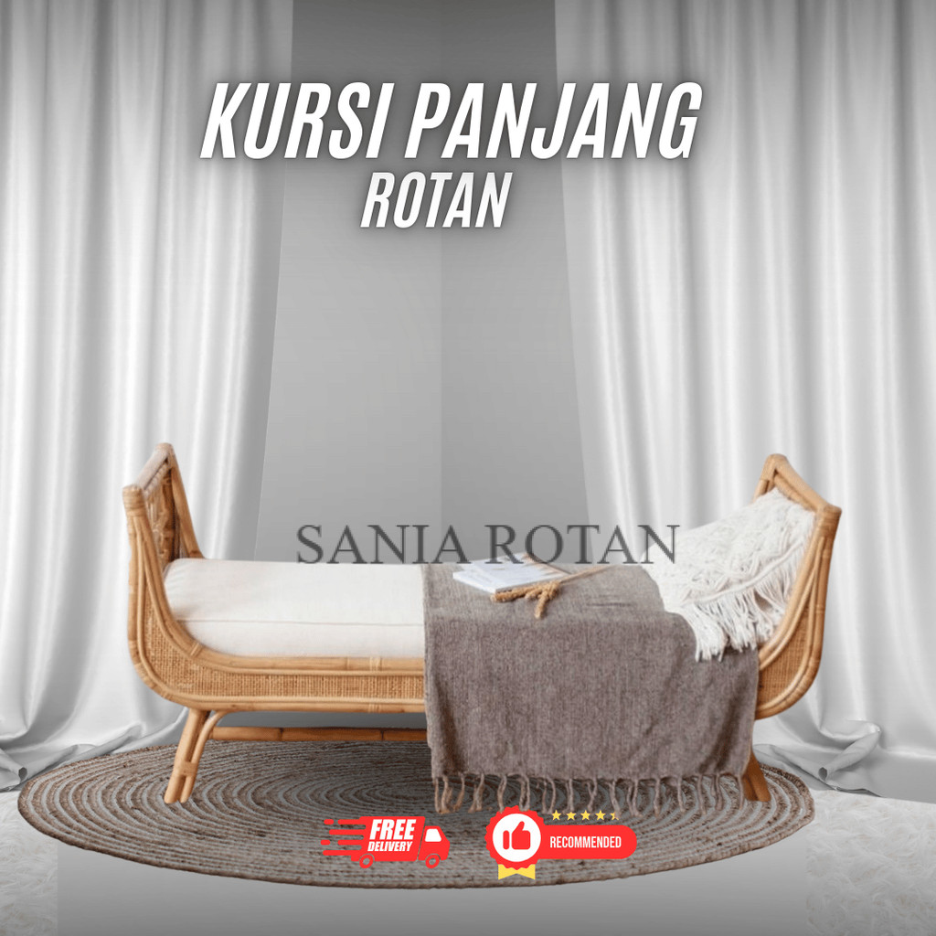 Jual Sofa Rotan Natural 3 Seater – Cocok untuk Ruang Tamu, Teras, atau ...