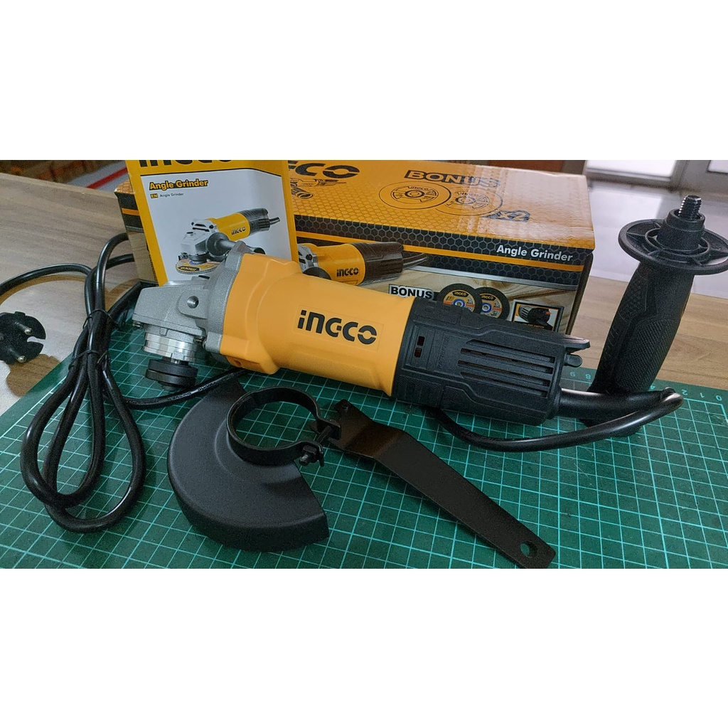 Jual Gerinda Tangan 4 inch 750 watt Angle Grinder INGCO AG750282 CG ...