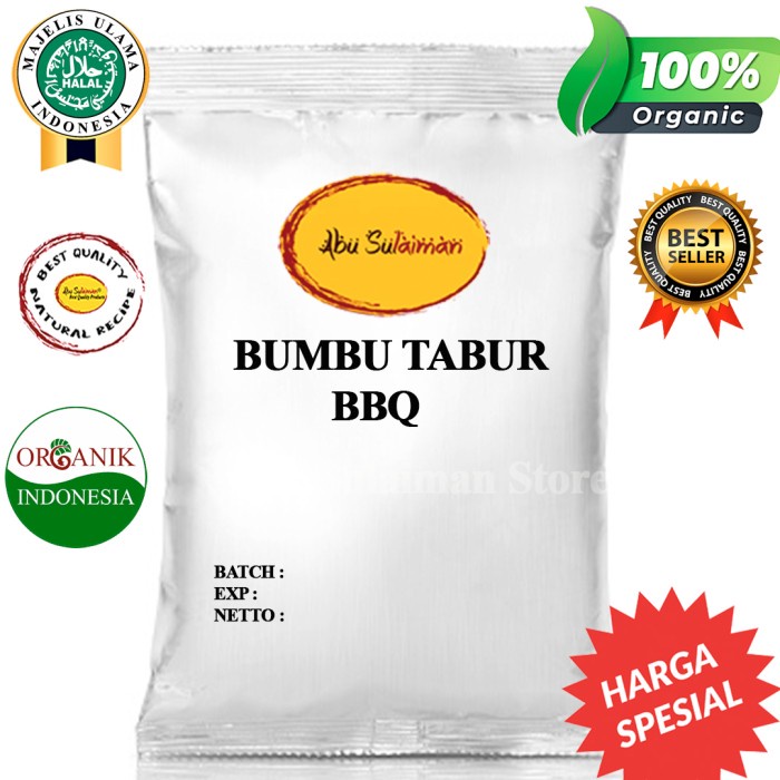 Jual Bumbu Tabur Premium BBQ 250 gr / Bumbu Tabur BBQ 250 gr | Shopee Indonesia