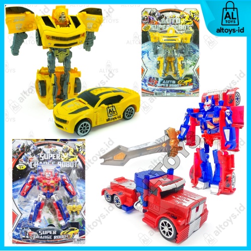 Jual MAINAN ROBOT TRANSFORMASI 2IN1 MAINAN ANAK-ANAK KENDARAAN MOBIL ...
