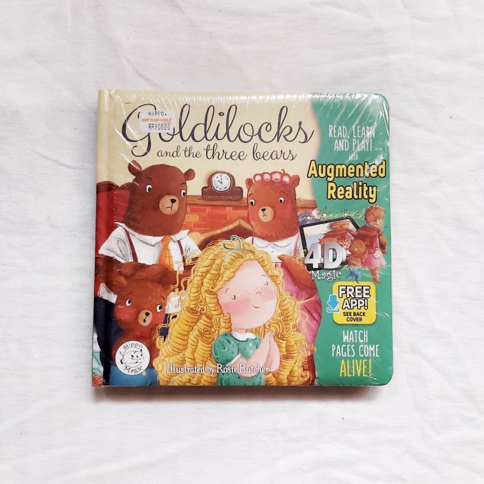 Jual Buku Augmented Reality 4D Buku Ajaib Little Hippo Cinderella ABC ...