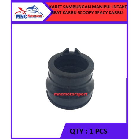 Jual KARET SAMBUNGAN MANIPUL INTAKE KARBURATOR BEAT KARBU SCOOPY SPACY | Shopee Indonesia