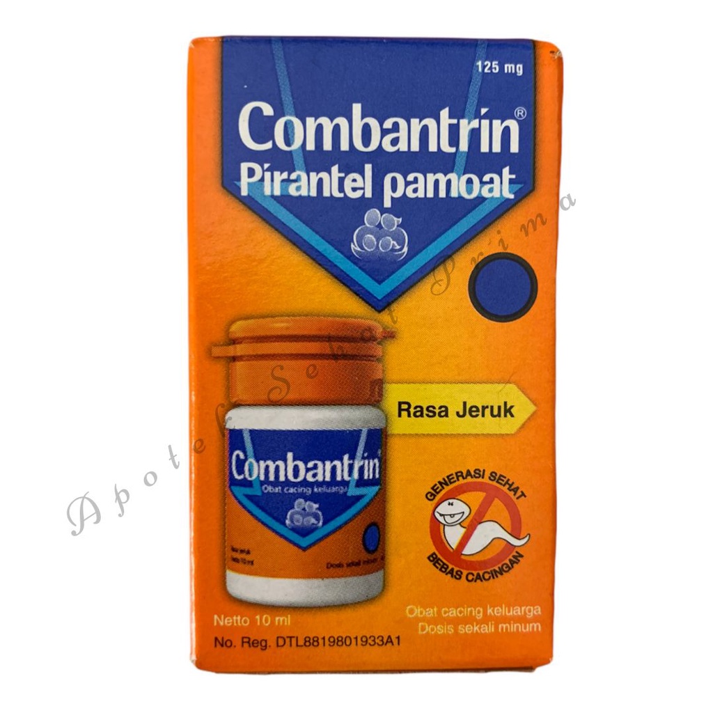 Jual Combantrin Sirup '10 ml (Rasa Jeruk) | Shopee Indonesia