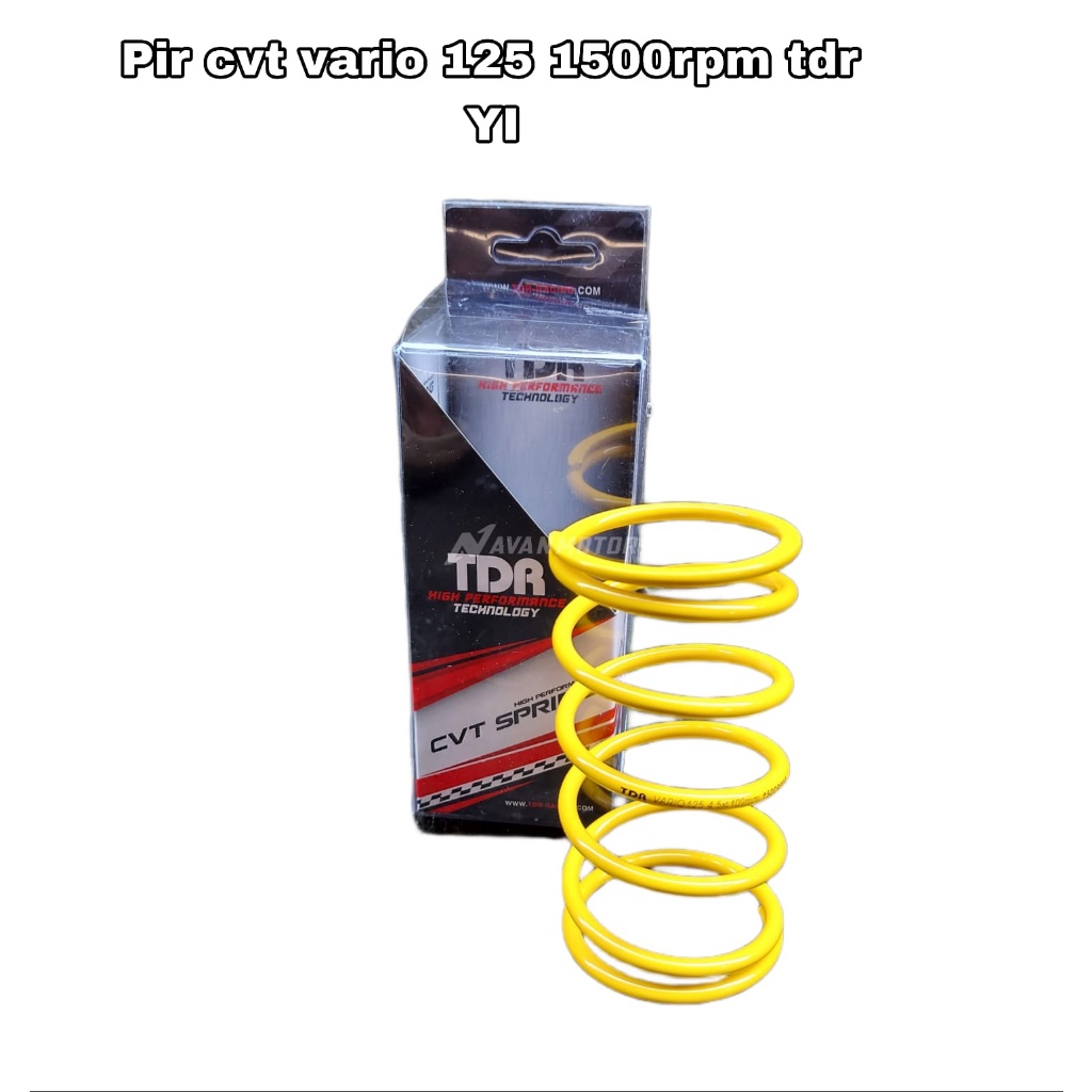 Jual PIR CVT VARIO 125 1500RPM TDR || PER CVT VARIO 125 RACING 1500 RPM ...