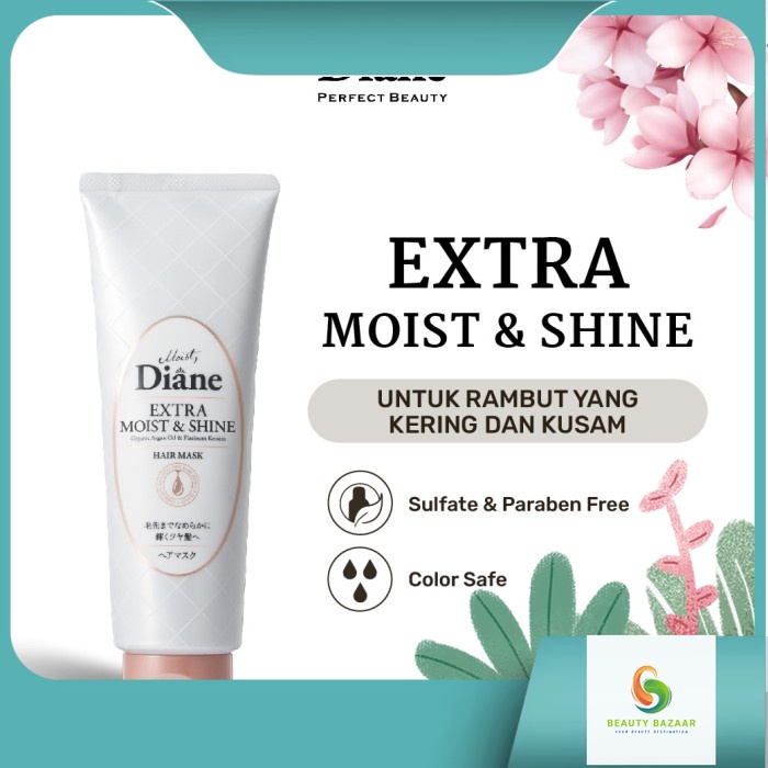 Jual Moist Diane Hair Mask Extra Moist & Shine ( 150gr ) | Shopee Indonesia