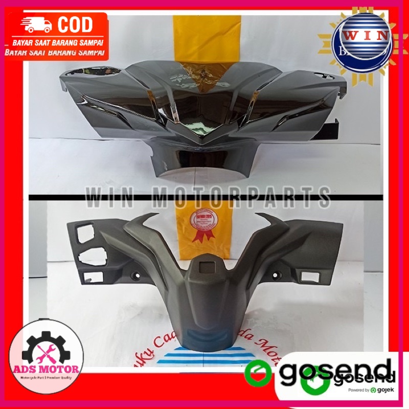 Jual Batok Beat FI ESP 2015 Hitam | front / rear handle cover WIN ...