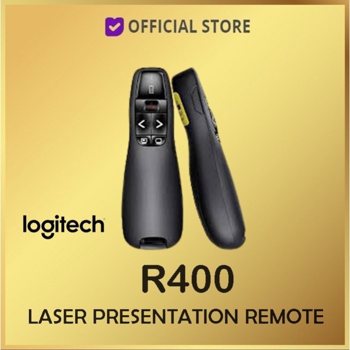 Jual LOGITECH R400 - Logitech Presenter , Wireless Presenter, Laser Pointer | Shopee Indonesia