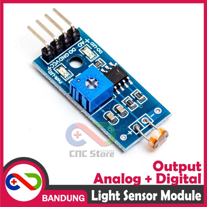 Jual PHOTOSENSTIVE LIGHT LDR RESISTANCE SENSOR CAHAYA MODULE FOR ...