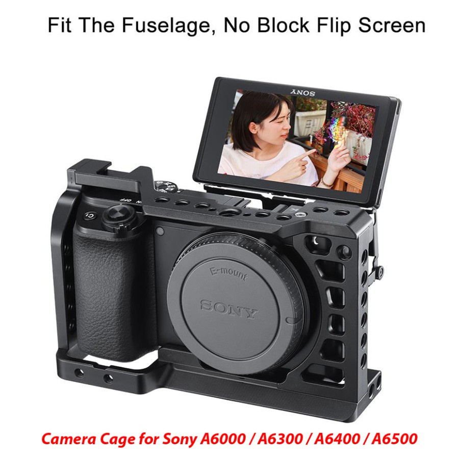 Jual Waraxe A6 Cage Rig for Sony A6000 A6300 A6500 | Shopee Indonesia