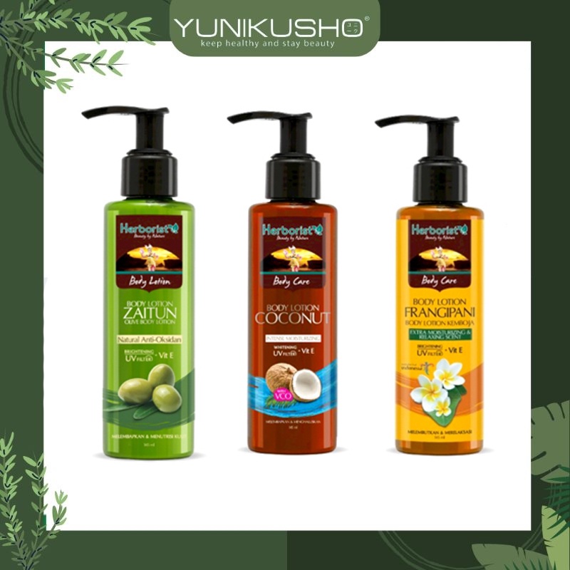 Jual HERBORIST Hand Body Lotion Zaitun / Coconut / Frangipani 145 ml ...