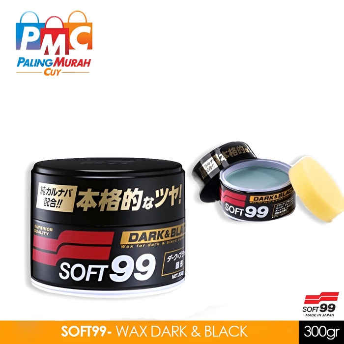 Jual Soft99 Wax Dark & Black Wax 300g Hitam Original Japan | Shopee Indonesia