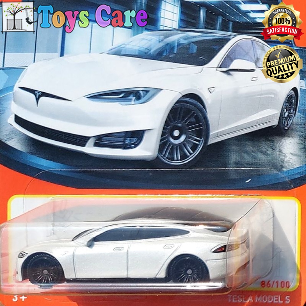 Jual MATCHBOX TESLA MODEL S 2023 PUTIH - MODEL X Y ROADSTER | Shopee ...