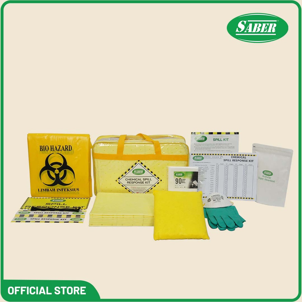 Jual SABER CHEMICAL SPILL RESPONSE KIT - SOFT BAG 10 LITER - SC10-SK/SB ...