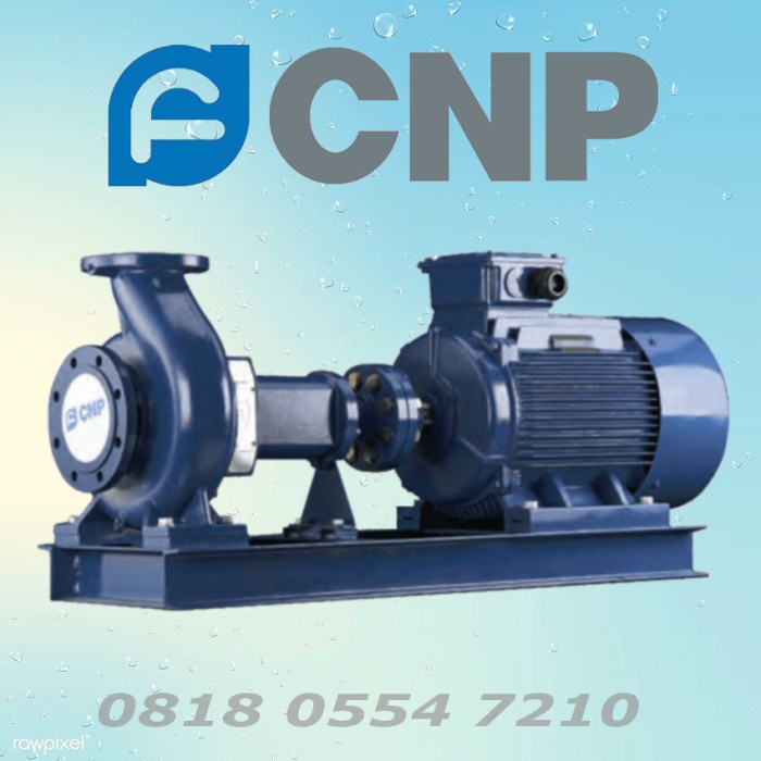 Jual Pompa CNP NISO 80-65-160 5.5KW Centrifugal Pump | Shopee Indonesia