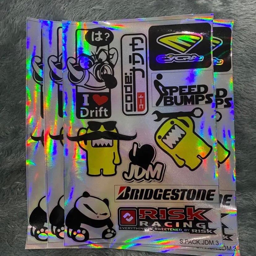 Jual STICKER BALAP JDM STICKER RACING / STIKER PACK / STIKER MOTOR ...