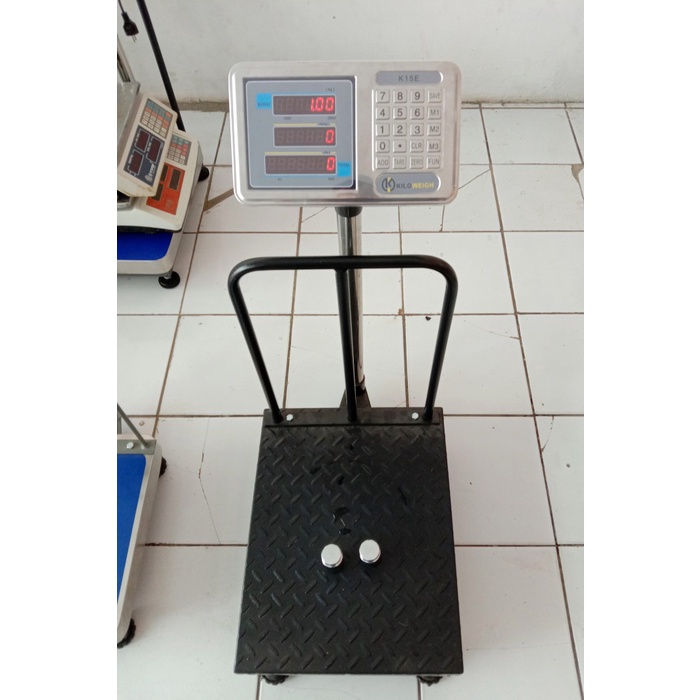 Jual Timbangan barang / timbangan digital 150 kg / timbangan duduk 150kg | Shopee Indonesia