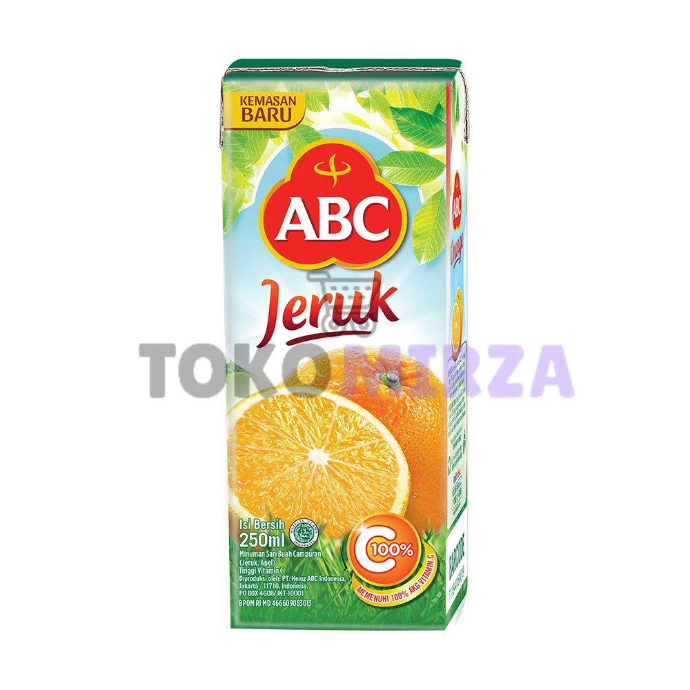 Jual ABC Orange Juice 250 ml ( 1 KARTON ) | Shopee Indonesia