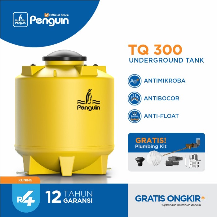 Jual Tangki Penguin | Toren | Tandon Air TQ 300 - 3000 liter | Shopee ...
