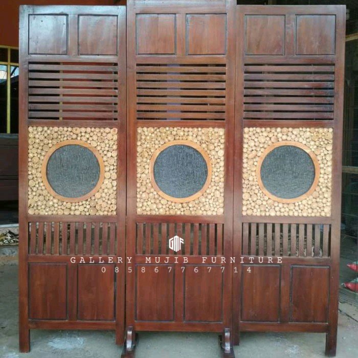 Jual Sketsel Penyekat Ruangan Minimalis modern sekat ruang Model Bulat ...