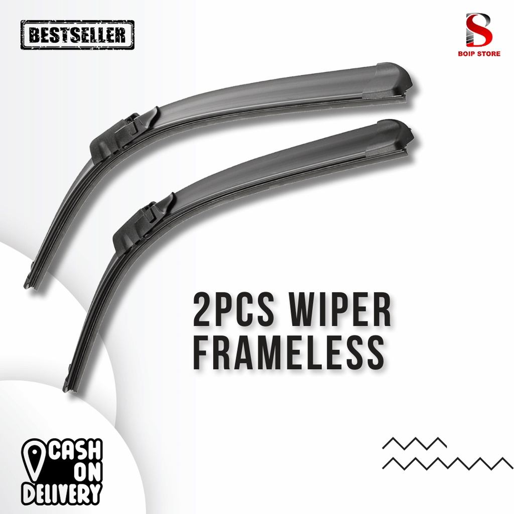 Jual Wiper Kaca Depan Mobil Frameless Suzuki Baleno 1995 - 2003 Full Karet Sepasang Kiri dan ...