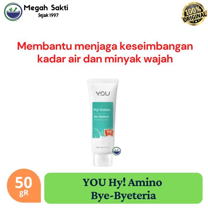 Jual Megah Sakti - YOU Hy! Amino Bye-Byeteria Anti Bacterial Facial ...
