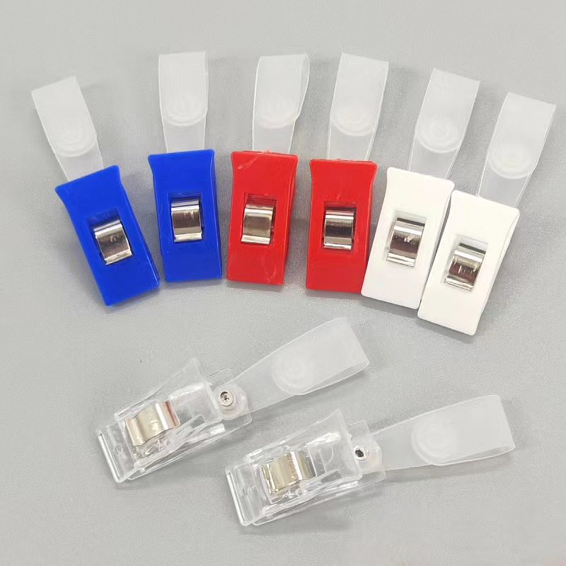 Jual klip Jepit Id Card- Penjepit Nametag gantungan id card | Shopee Indonesia