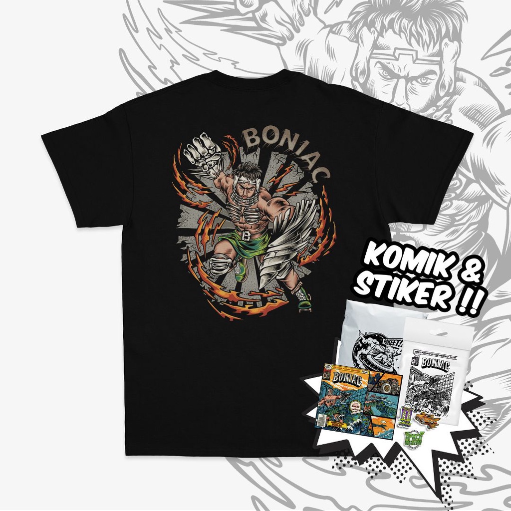 Jual NEW BORN BONIAC FINTAGE GRAPHIC TEES | Shopee Indonesia