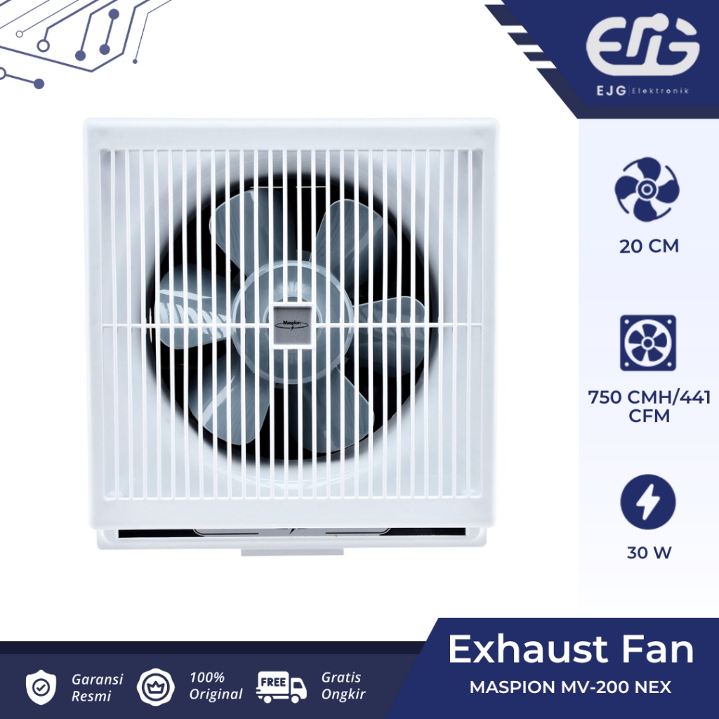 Jual Maspion MV-200NEX - Exhaust Fan 8 inch 200 NEX /Exhaust Fan ...